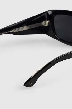 Victoria Beckham Rectangular Acetate Frame - Black