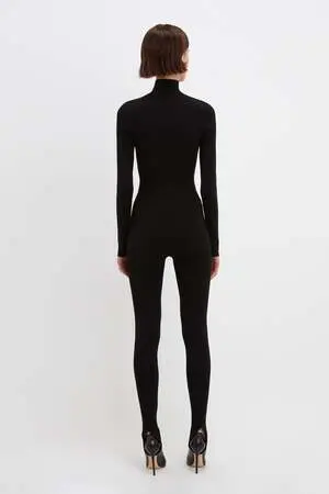 Victoria Beckham Polo Neck Knitted Top