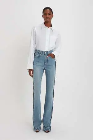 Victoria Beckham Cropped Patch Pocket Shirt