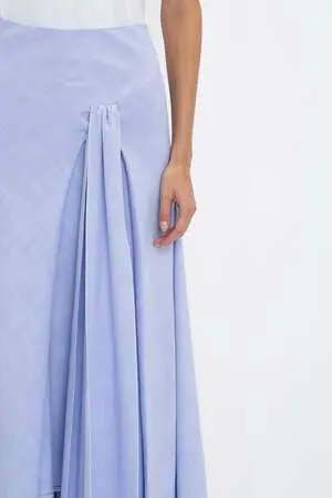 Victoria Beckham Asymmetric Tie Detail Skirt