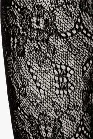 Victoria Beckham Vb Monogram Lace Tights