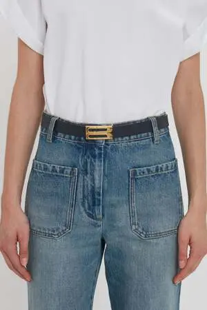 Victoria Beckham Dorian Belt - Navy