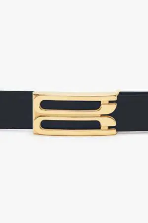 Victoria Beckham Dorian Belt - Navy