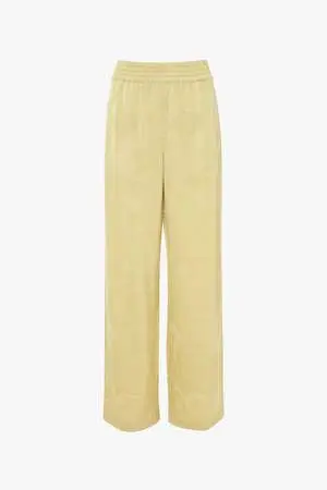 Victoria Beckham Pyjama Trouser - Gold