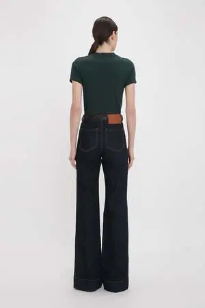 Victoria Beckham Shrunken Logo Tee
