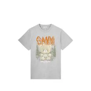 GANNI Grey Tops T-shirts & Jerseys