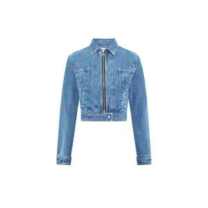 MARINE SERRE Jackets Denim Jackets - Blue