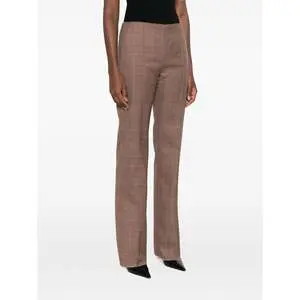 Max Mara Trousers Straight Trousers - Brown