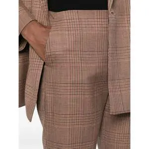 Max Mara Trousers Straight Trousers - Brown