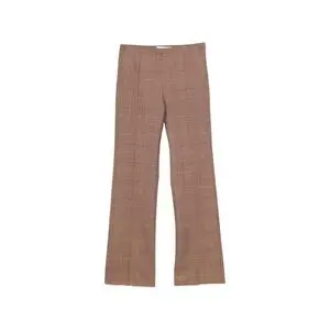 Max Mara Trousers Straight Trousers - Brown