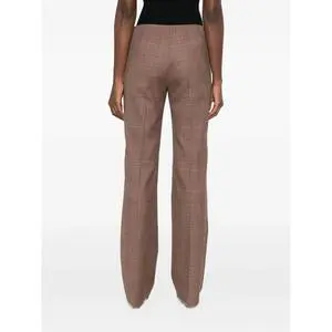 Max Mara Trousers Straight Trousers - Brown