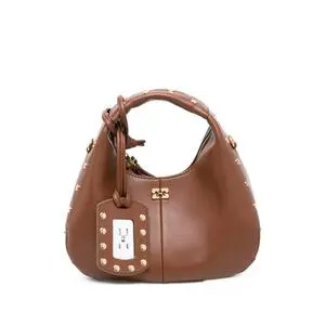 GANNI Tote Bags - Brown