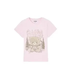 GANNI Ganni Pink Tops - T-Shirts & Jerseys Women Pink