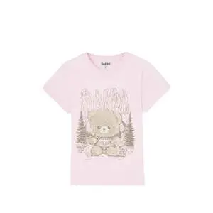 GANNI Tops T-shirts & Jerseys - Pink