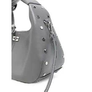 GANNI Grey Tote Bags