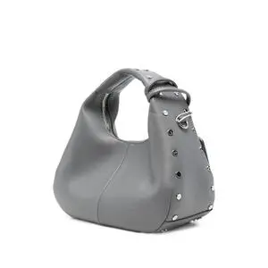 GANNI Grey Tote Bags - Gray