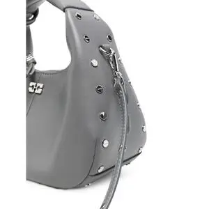 GANNI Grey Tote Bags - Gray