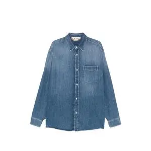 Marni Jackets Shirt Jackets - Blue