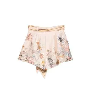 Zimmermann Neutrals Shorts Tailored Shorts - Cream