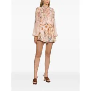 Zimmermann Neutrals Shorts Tailored Shorts - Cream
