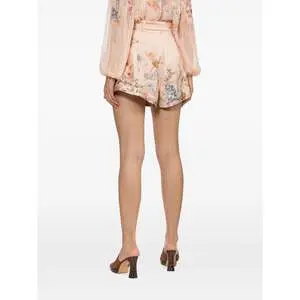 Zimmermann Neutrals Shorts Tailored Shorts - Cream
