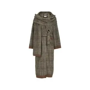 Brunello Cucinelli Neutrals Coats Oversized Coats - Cream