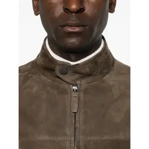 Brioni Jackets Leather Jackets