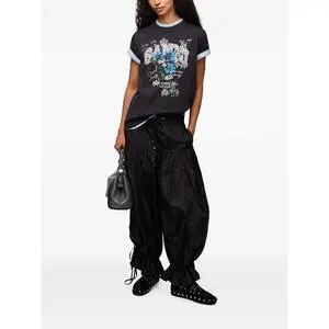 GANNI Tops T-shirts & Jerseys - Black