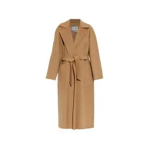 Max Mara Neutrals Coats Oversized Coats - Cream