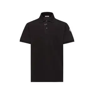 Moncler Polo Shirts - Black