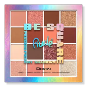 RUDE Be Square Pressed Pigments & Shadows - Dorky