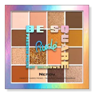 RUDE Be Square Pressed Pigments & Shadows - Nerdy