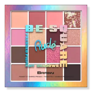 RUDE Be Square Pressed Pigments & Shadows - Brainy