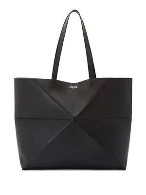 Loewe Puzzle Fold Medium Leather Tote - Multicolor
