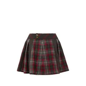 VIVIENNE WESTWOOD Grey Skirts Pleated Skirts