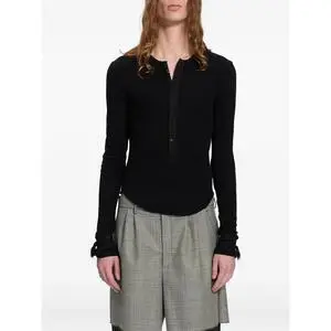 ANN DEMEULEMEESTER T-shirts & Vests T-shirts - Black