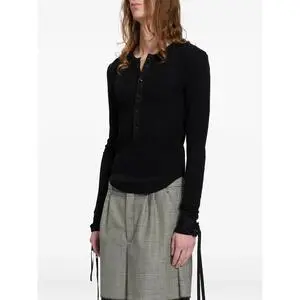 ANN DEMEULEMEESTER T-shirts & Vests T-shirts - Black