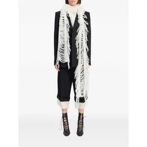 ANN DEMEULEMEESTER Scarves - White