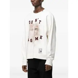 Mihara Yasuhiro Neutrals Sweaters & Knitwear Sweatshirts - Cream