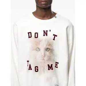 Mihara Yasuhiro Neutrals Sweaters & Knitwear Sweatshirts - Cream