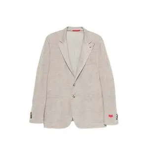 Isaia Neutrals Jackets Blazers - Cream
