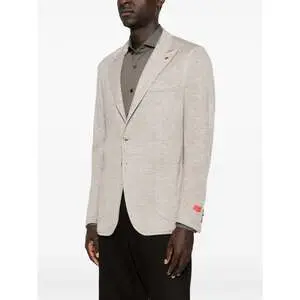 Isaia Neutrals Jackets Blazers