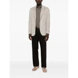Isaia Neutrals Jackets Blazers