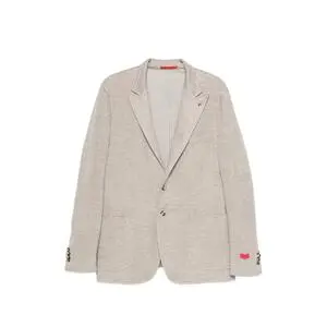 Isaia Neutrals Jackets Blazers - Cream