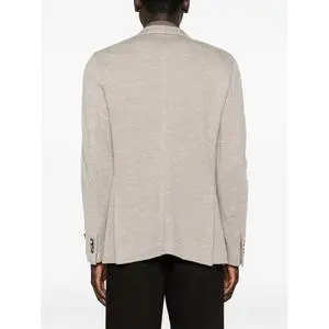Isaia Neutrals Jackets Blazers - Cream