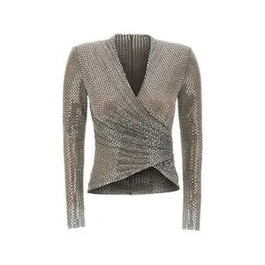 SELF-PORTRAIT Tops Blouses - Silver