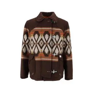 FAY Jackets Oversized Jackets - Brown