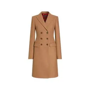 Dolce & Gabbana Neutrals Coats Double Breasted & Peacoats - Cream