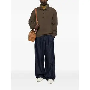 Dries Van Noten Denim Wide-leg Jeans
