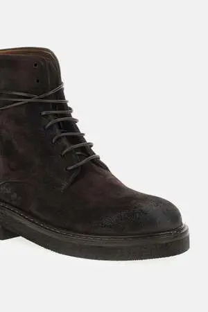 Marsèll Stivaletto Parrucca Anfibio Zip - Marrone